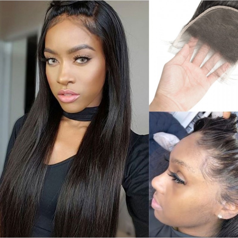 Beautyforever Undetectable 5x5 HD Lace Closure Long Straight Virgin Hair