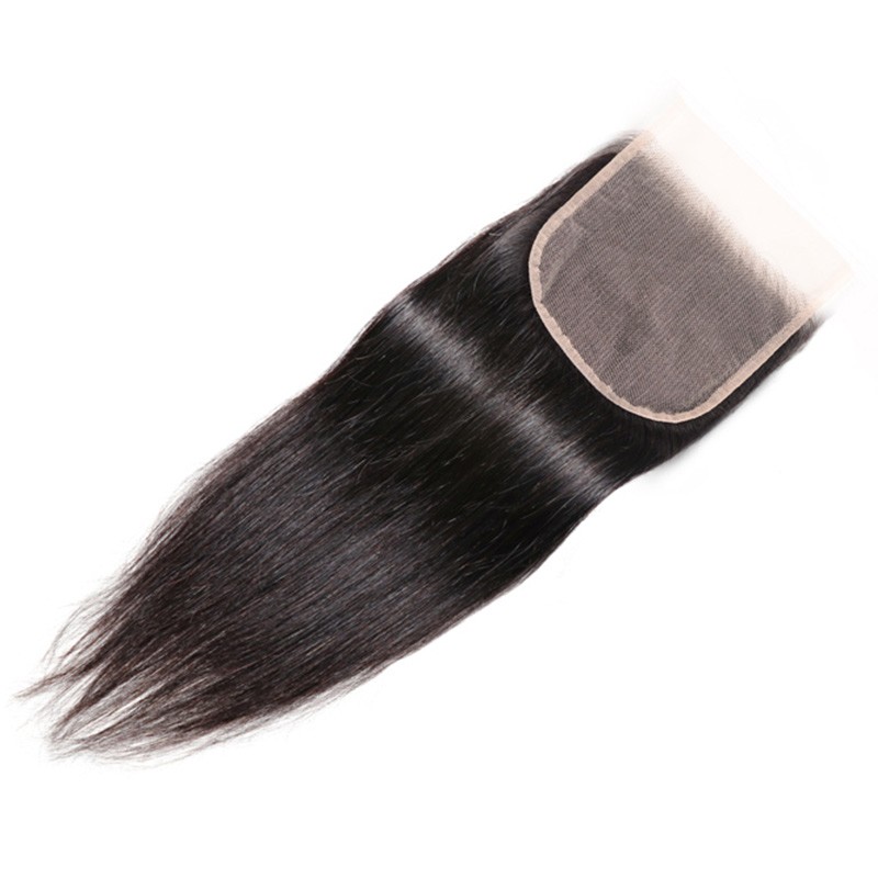 Beautyforever Peruvian 5x5 Free Part HD Lace Closure Sew In Straight Hair