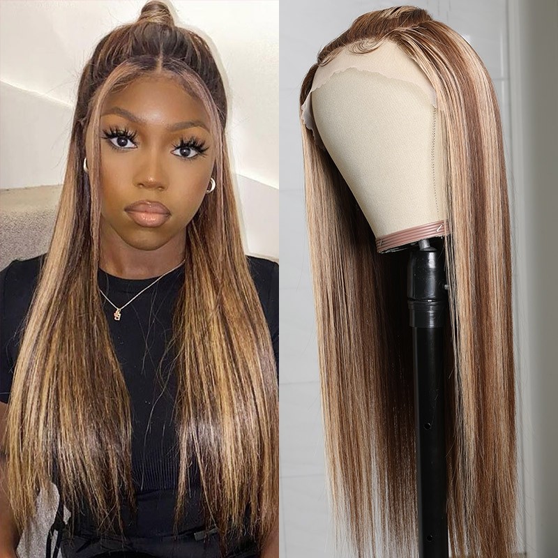 Beautyforever TL412# Three Part Lace Wigs 150% Density Natural Hairline ...