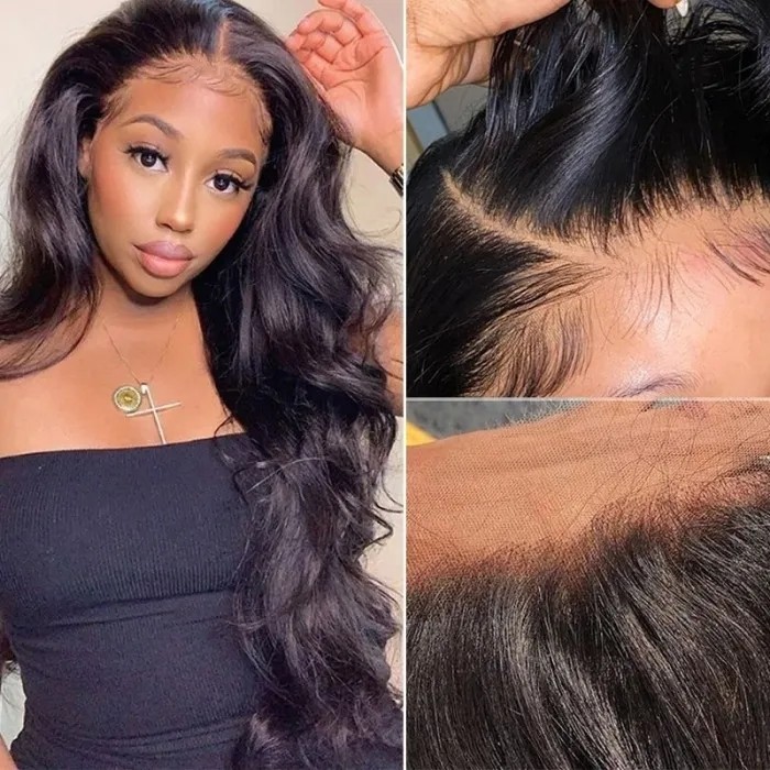 Beautyforever Body Wave 13X4 Lace Front Wigs Pre-plucked Human Hair Wig 180% Density Online Sale