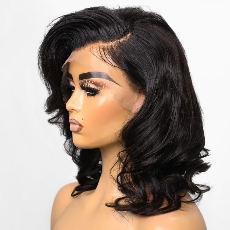 Beautyforever 13x4 Lace Front Natural Color Big Loose Wave Shoulder ...