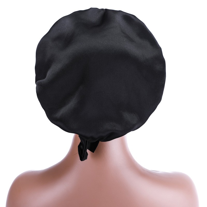 Beautyforever Soft Satin Sleeping Cap Silk Night Sleep Hat NightCap For ...