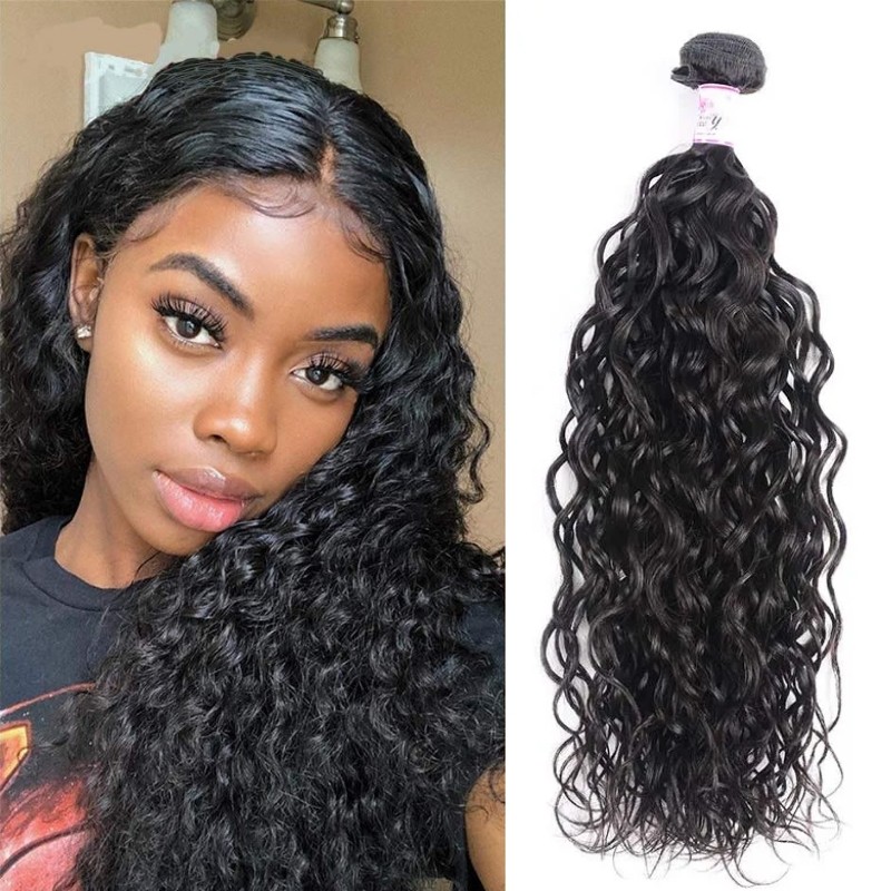 Beautyforever Wet And Wavy Indian Water Wave Hair Weave 1 Bundle