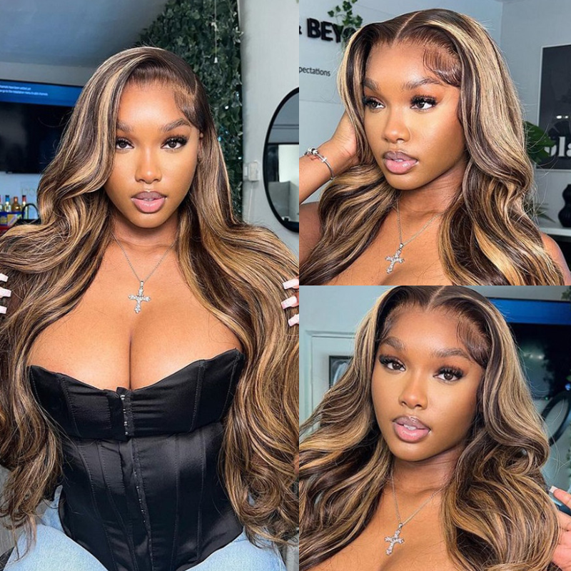 Beautyforever Best Lace Front Body Wave 150% Density Pre-plucked Human Hair Wigs