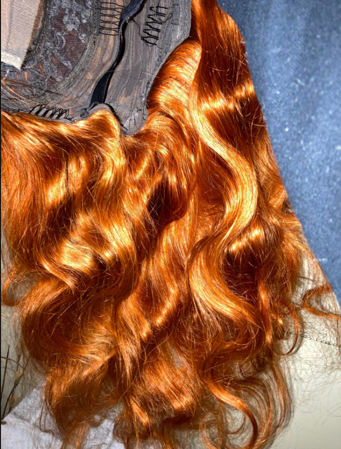 Beautyforever Cinnamon Hair Color 13x4 Colored Lace Front Wigs Body Wave Ginger Wigs With Baby Hair