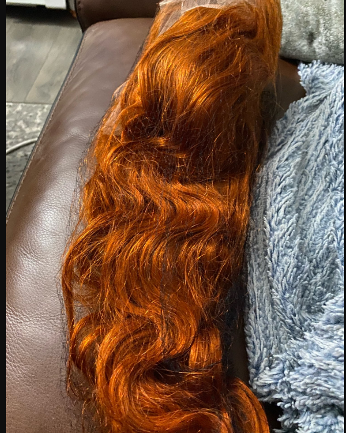 Beautyforever Cinnamon Hair Color 13x4 Colored Lace Front Wigs Body Wave Ginger Wigs With Baby Hair